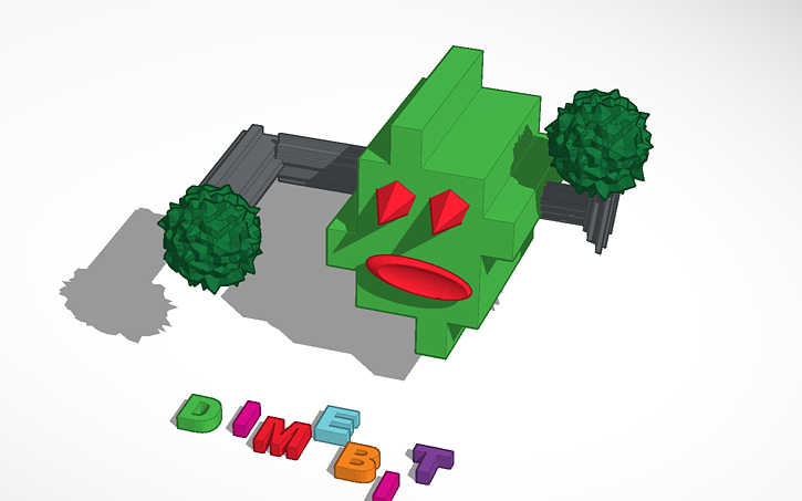 3D design DimeBit - Tinkercad