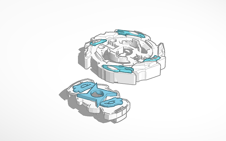 3D design hyper astrot #NEBULA BLADERS - Tinkercad