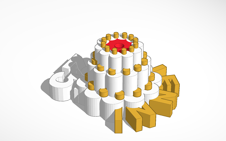 3D design Birthday Card | Tinkercad