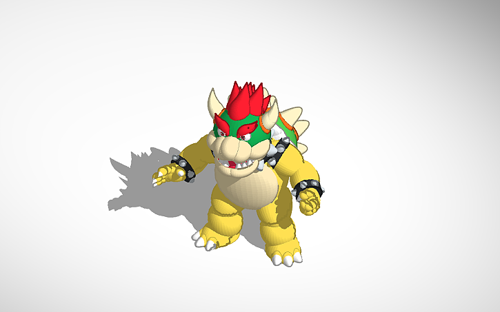 3D design Bowser | Tinkercad