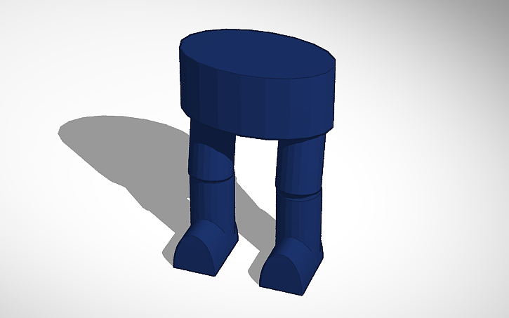 3D design Legs - Tinkercad