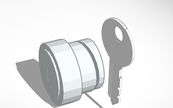 3D design Key - Tinkercad