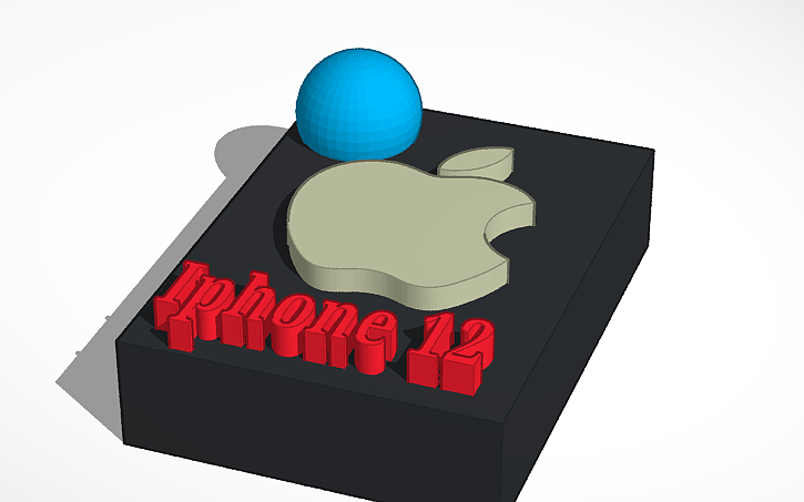 3D design IPHONE | Tinkercad