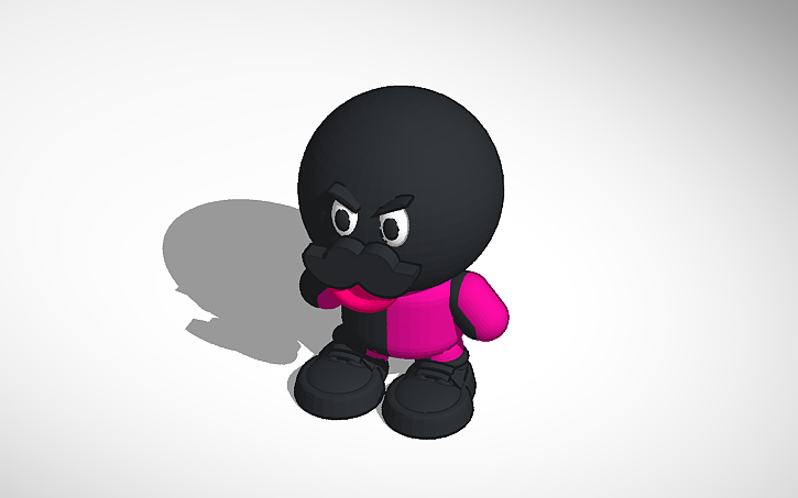 3D design DJ Purp | Tinkercad