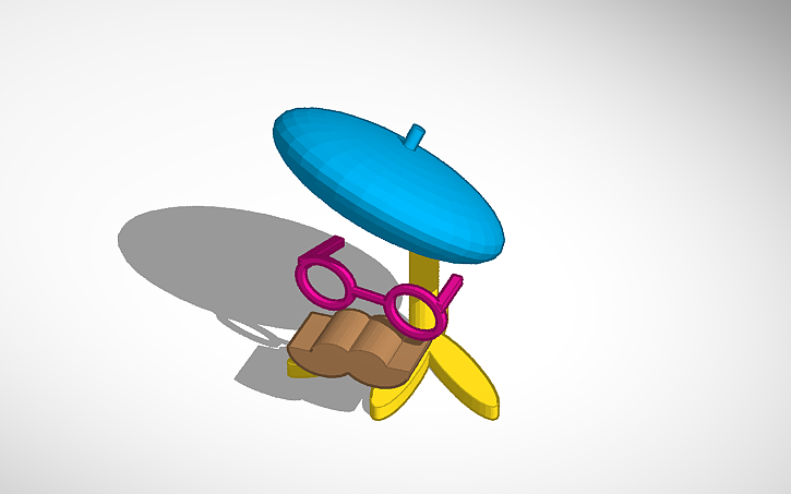 3D design Poyo persona. | Tinkercad