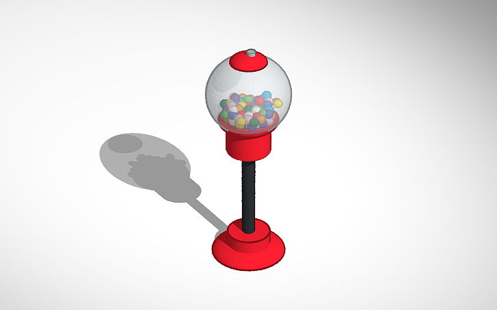 3D design Gumball Machine | Tinkercad