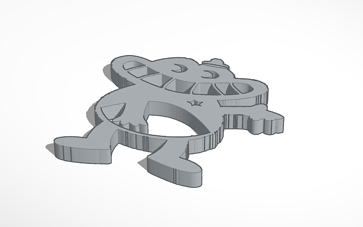 3D design Sheriff Toadster - Tinkercad