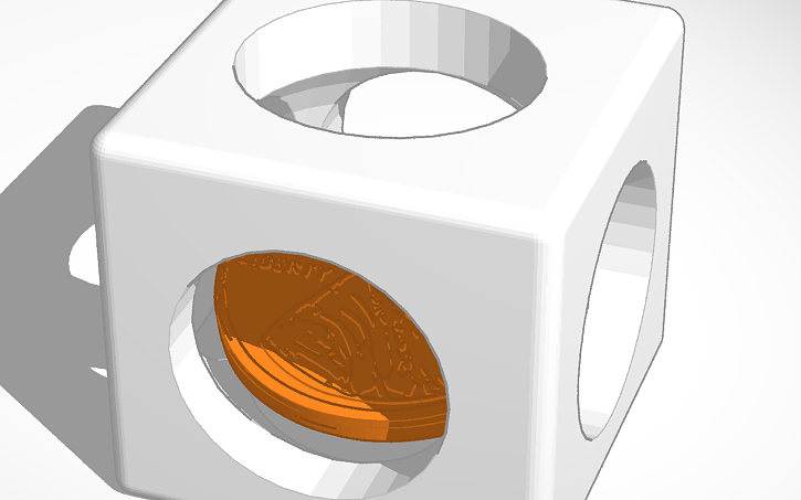 3D design Penny Trap - Sam Gessler - Tinkercad
