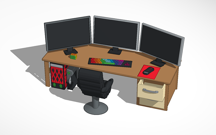 3D design My Gaming Set - Tinkercad