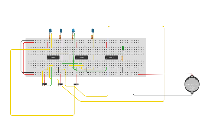 Circuit design 2021102015 Binary cell for RAM - Tinkercad