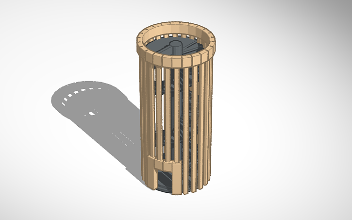 3D design castle tower | Tinkercad