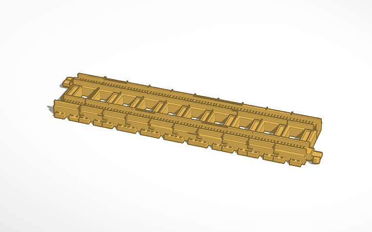 3D design Thomas Rail - TrackMaster - Tinkercad