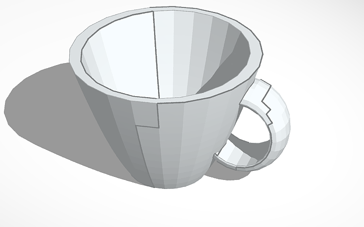 3D design Tea Cup | Tinkercad