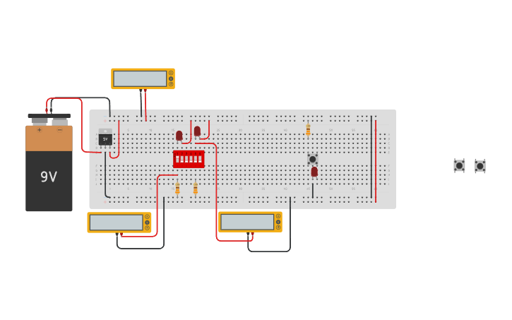 Circuit design practica 1 ED - Tinkercad Circuit design practica 1 ED - Tinkercad