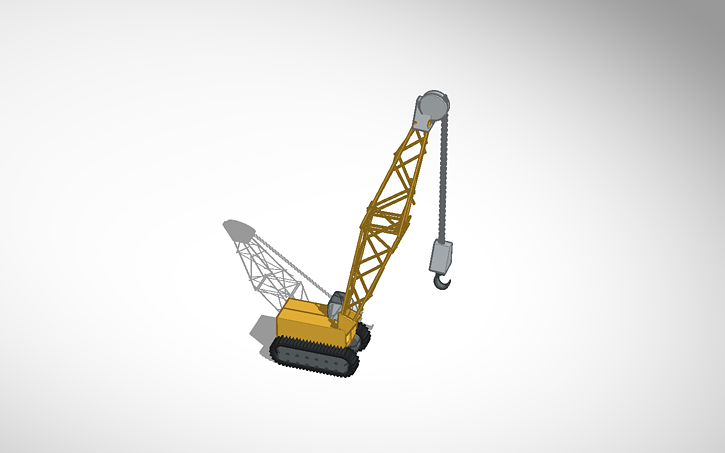 3D design Construction crane #Construction - Tinkercad