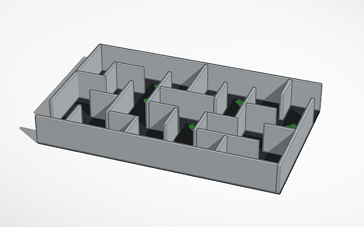 3D design Rat maze - Tinkercad