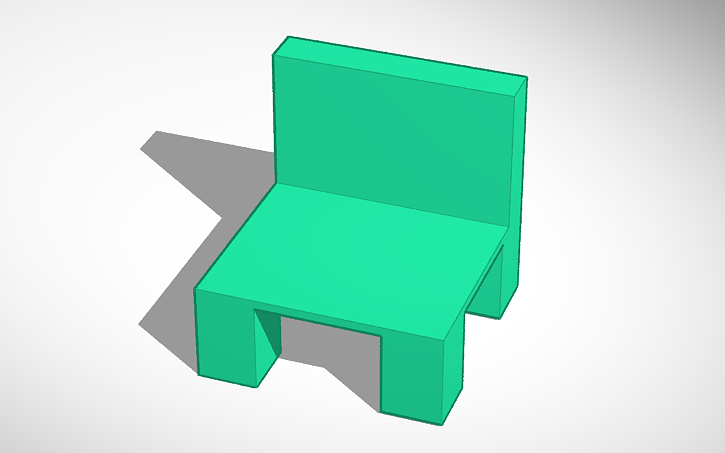 3D design The Chair Of Chairs - Tinkercad