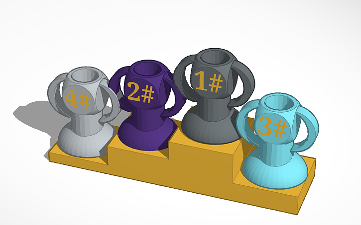 3D design Trophy’s | Tinkercad