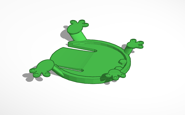 3D design Party Frog | Tinkercad