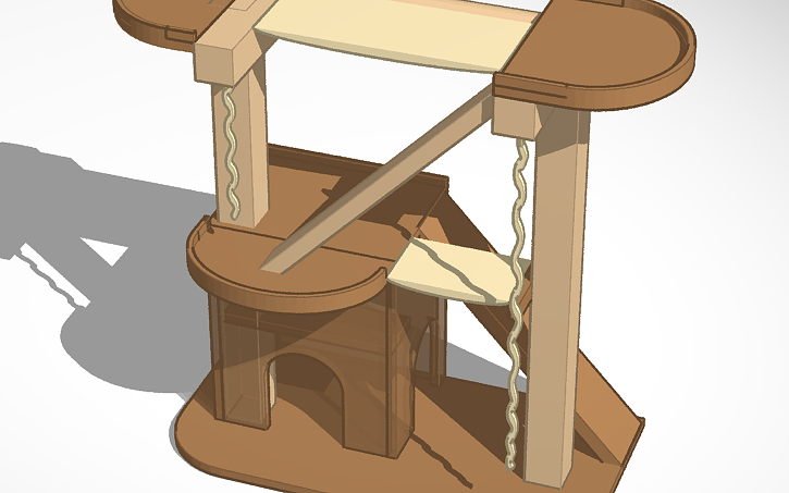 3D design Cat Tree | Tinkercad