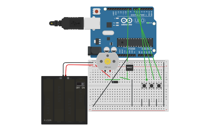 Circuit Design Эксперимент 9 Самостоятельная работа 2 Tinkercad