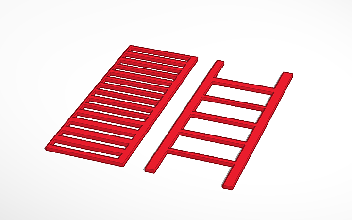 3d Design Ladder Tinkercad