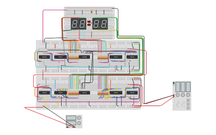 Circuit design RELOJ DIGITAL ♥ - Tinkercad