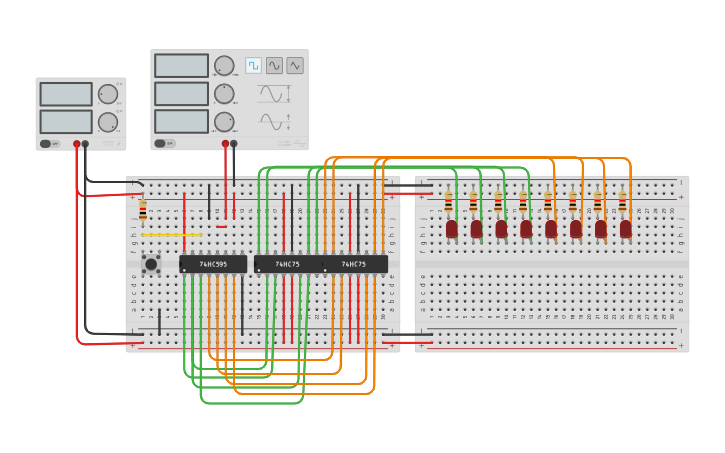 Circuit design CpE 301 Lab 3 - Tinkercad