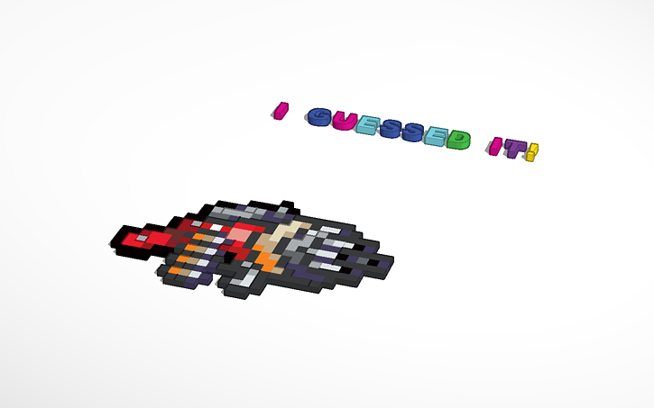 3D design Terraria Chain Gun Prize | Tinkercad