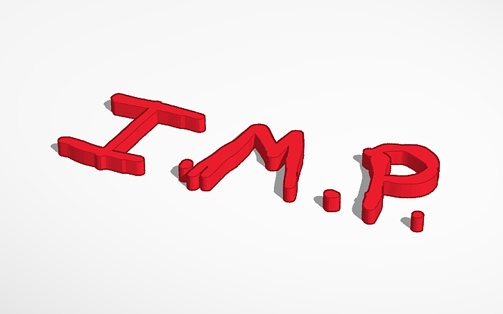 3D design IMP - Tinkercad