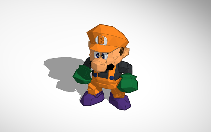 3D design BraBear413 as a Mario 64 model | Tinkercad
