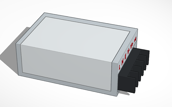 3D design MeanWell RS-25-5 25W PSU | Tinkercad