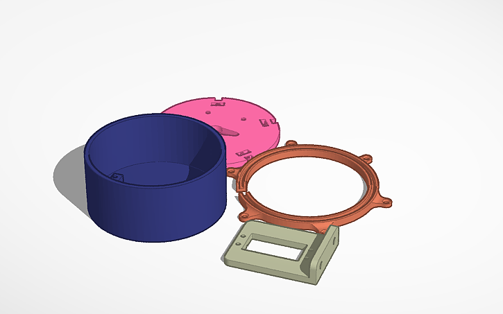 3D design base - Tinkercad