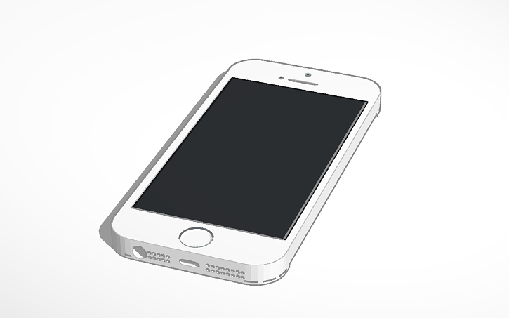 3D design phone - Tinkercad