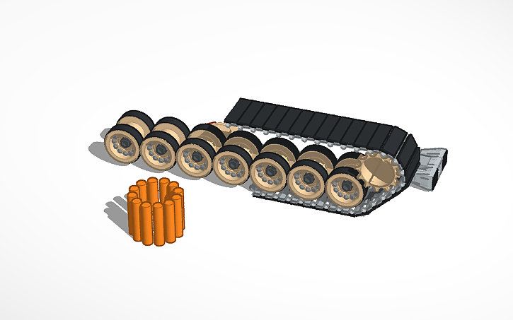 3D design M1-A2 Abrams | Tinkercad