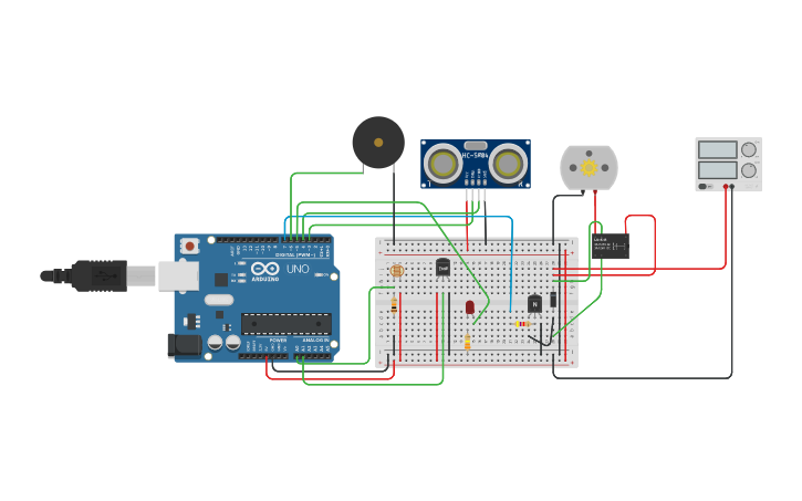 Circuit design Mini-projeto - Tinkercad