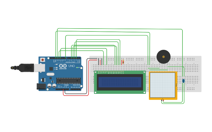 Circuit design Lab Project morse code | Tinkercad