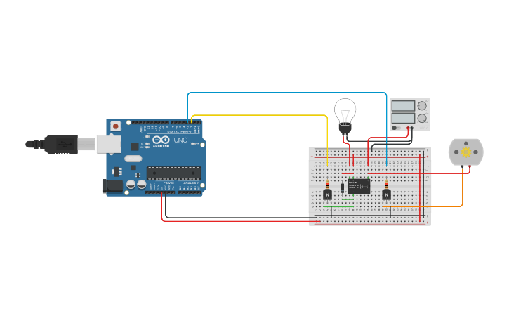 Circuit Design Ejercicio 2 Taller 3 Tinkercad