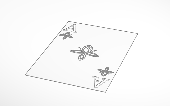 3D design Card - Tinkercad