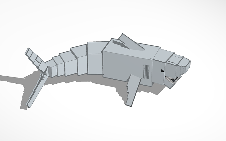 3D design Shark - Tinkercad