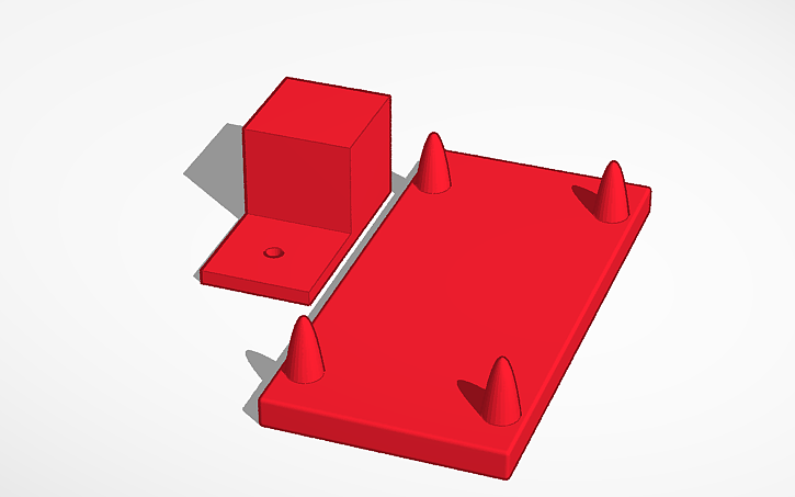 3D design Copy of Mikkel's Wobble Bot - Tinkercad