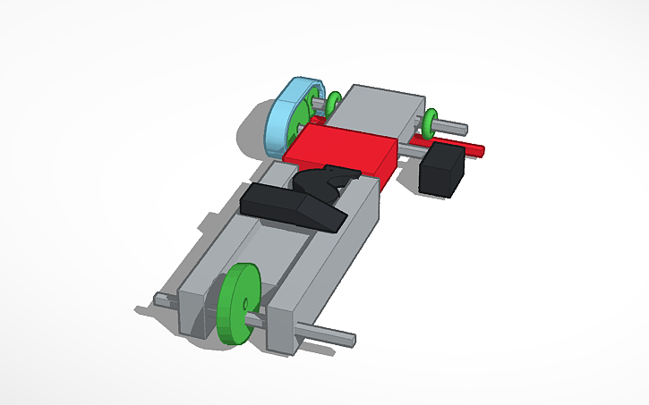 3D design drag race car - Tinkercad