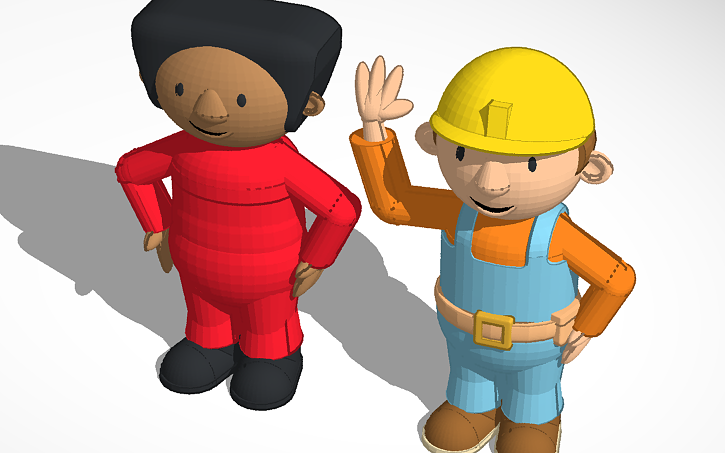 3D design Classic Series Bob the Builder - Tinkercad