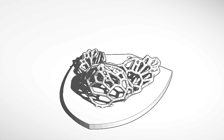 3d Design Voronoi Fox Head Tinkercad