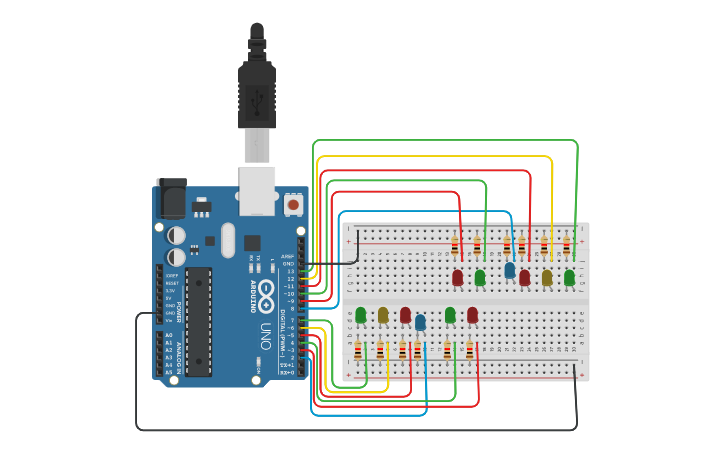 Circuit design Proyecto Libre - Tinkercad
