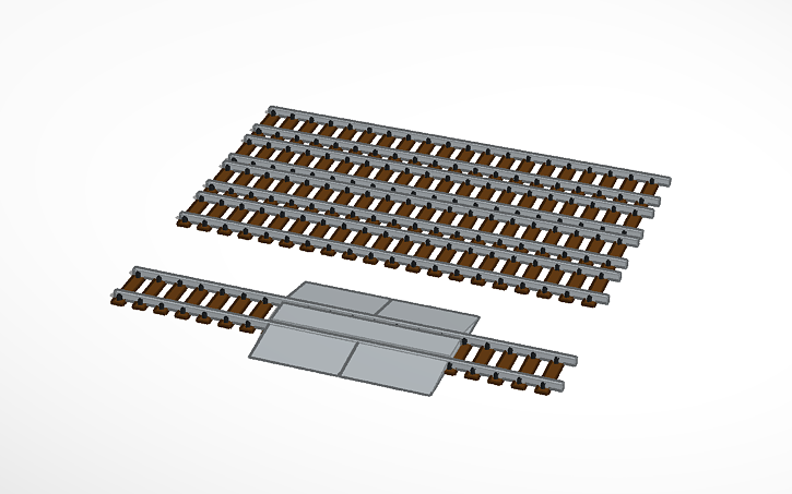 3D design Train track_Shane | Tinkercad
