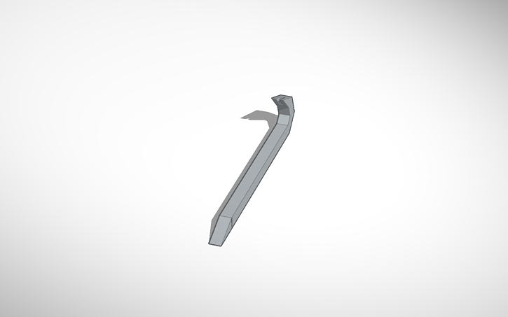 3D design Crowbar by cooper | Tinkercad