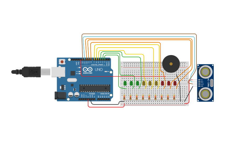 Circuit design TASK 1 - Tinkercad