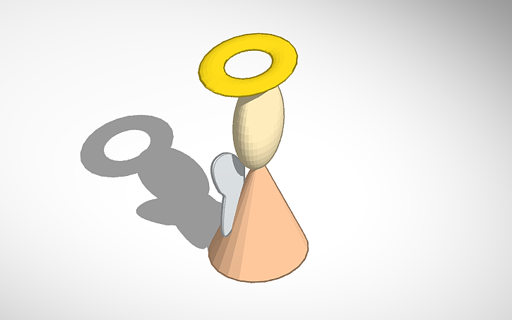 3D design Angel - Tinkercad