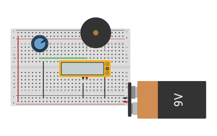 Circuit Design Buzzer Volume Control Tinkercad